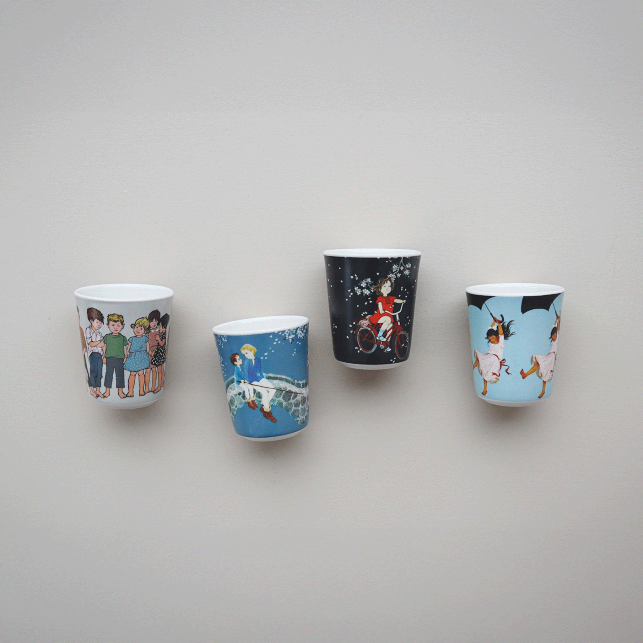 Astrid Lindgren | Astrid Lindgren Collector Cups - 4 Pack – Forest ...