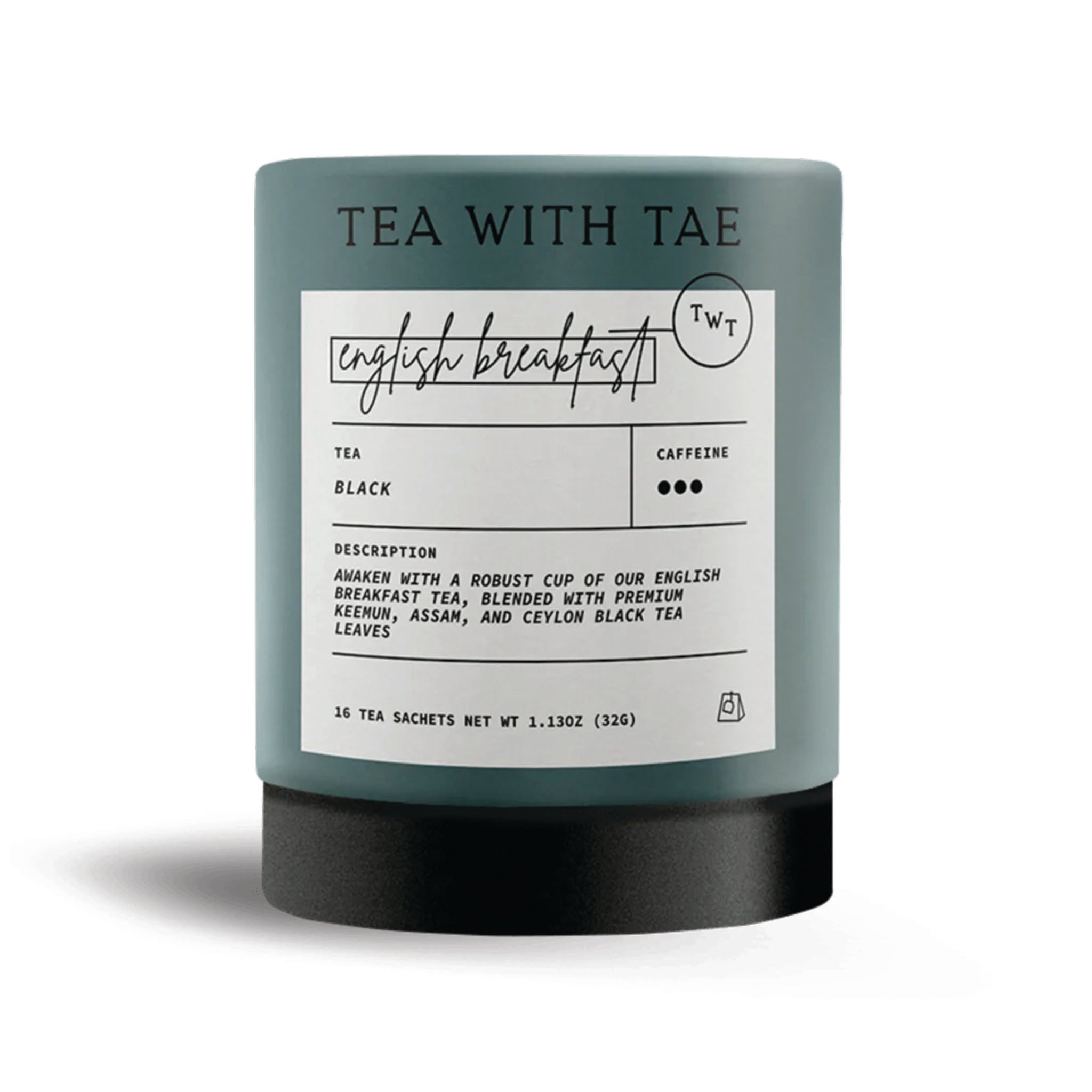 Tea with Tae | English Breakfast Large Tube – Forest & Field Collective