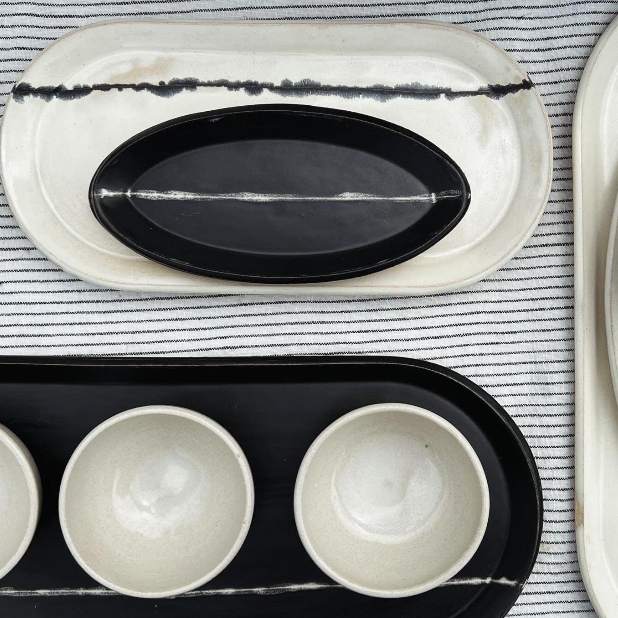 Twelve Gray | Almond Tray, Black – Forest & Field Collective